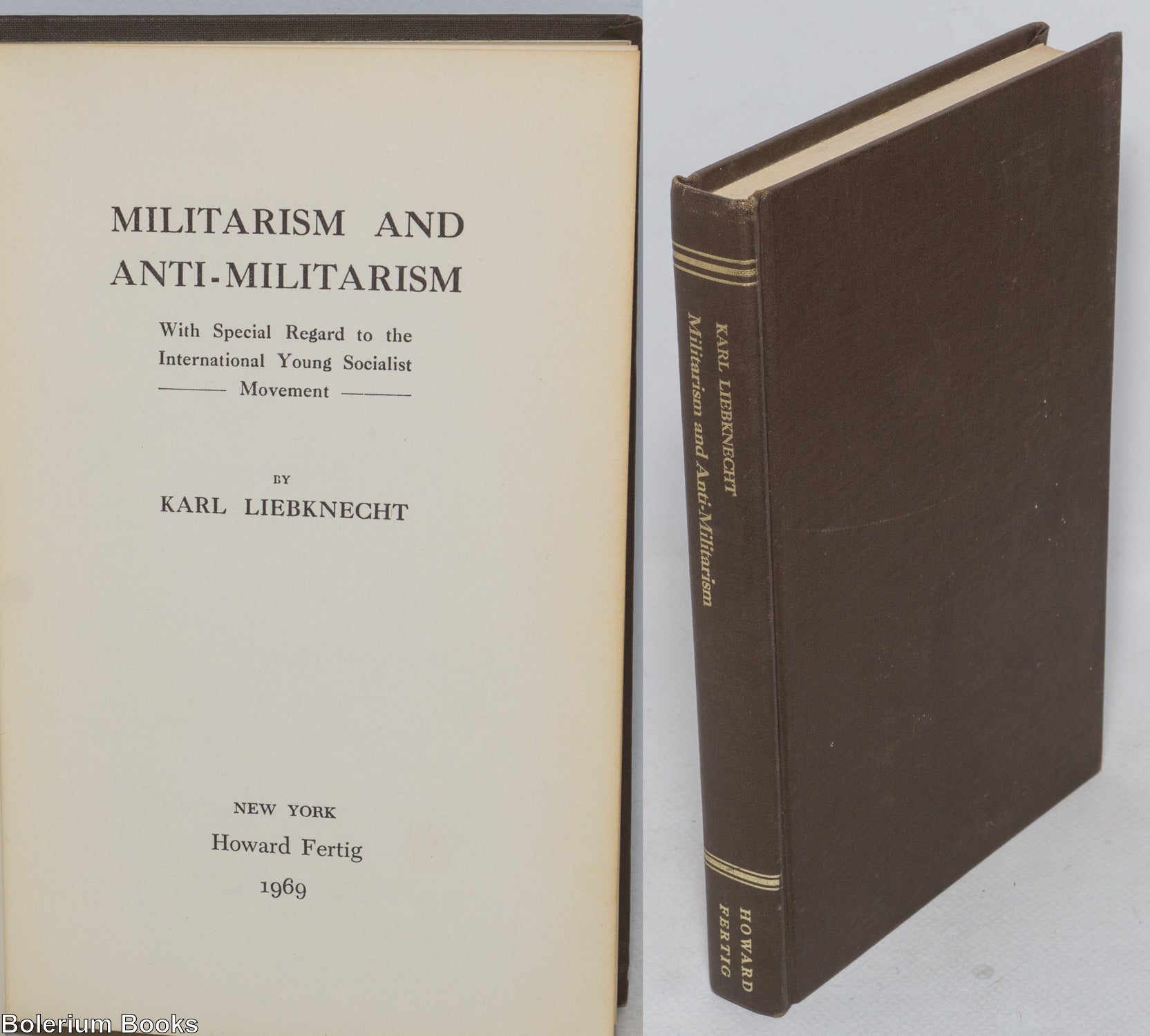 Militarism and anti-militarism with special regard to the International ...