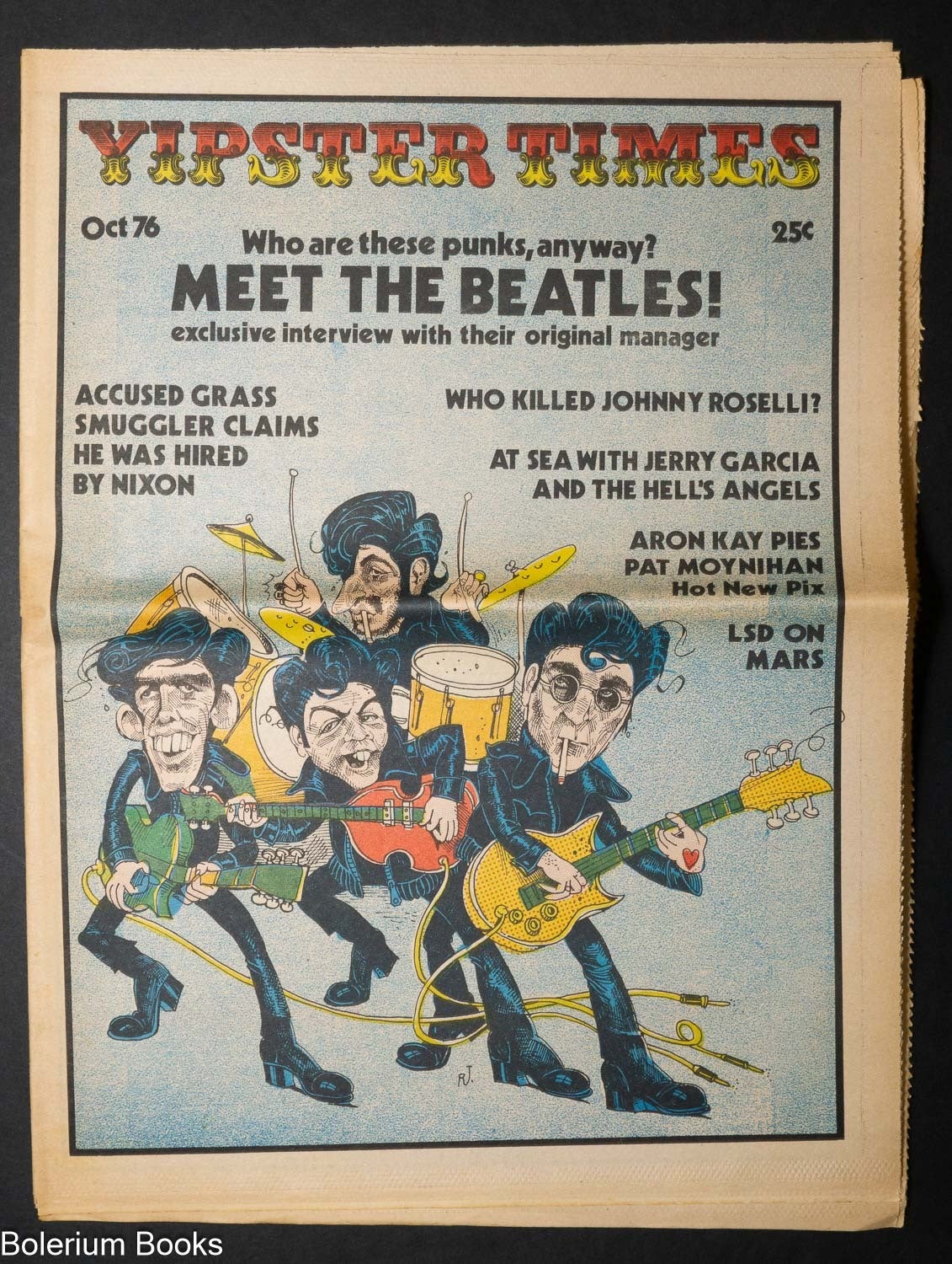 Yipster Times, October 1976 Who are these punks, anyway? Meet The Beatles!