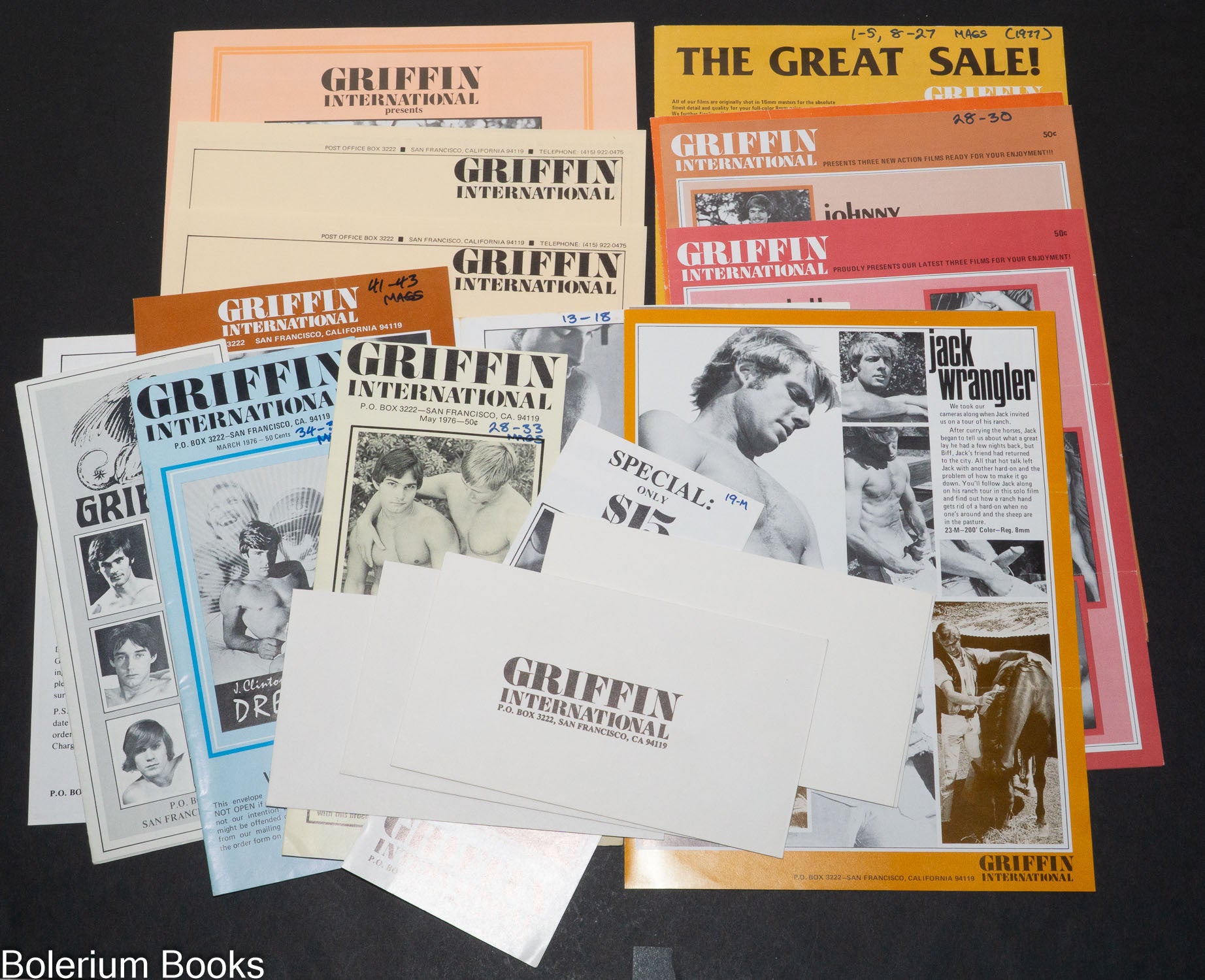 Collection of Griffin International Ephemera