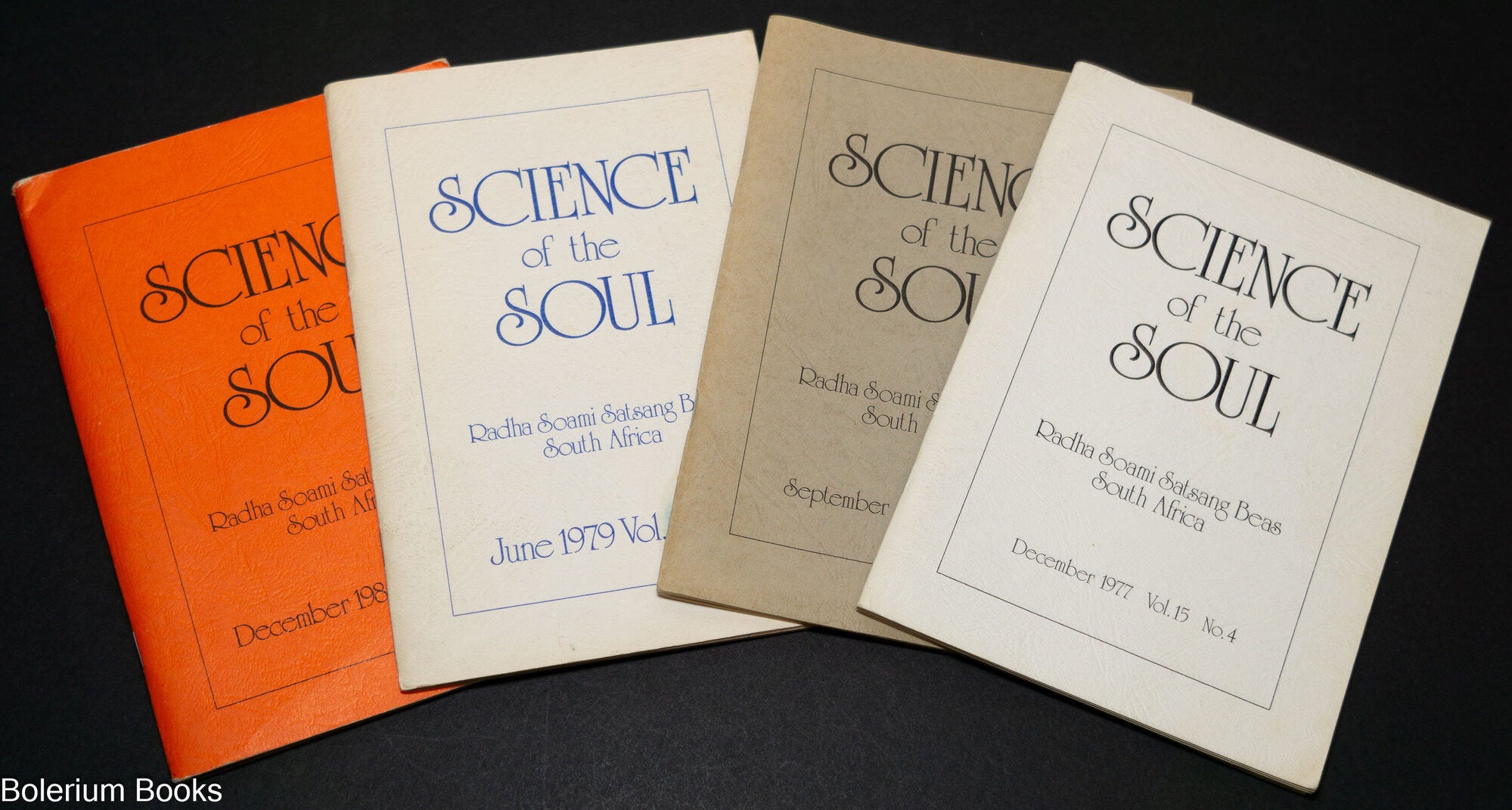 Science of the soul four issues